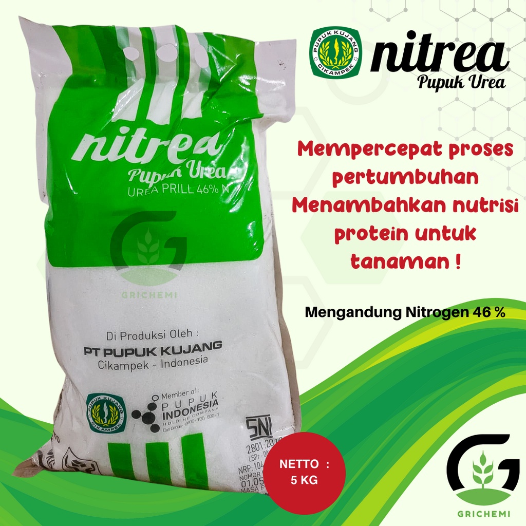 Jual NITREA PUPUK UREA 5 KG / PUPUK KUJANG | Shopee Indonesia