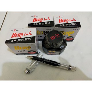 Jual KM95 - TINTA PENA HERO INK FOR FOUNTAIN PEN 50ml | Shopee Indonesia