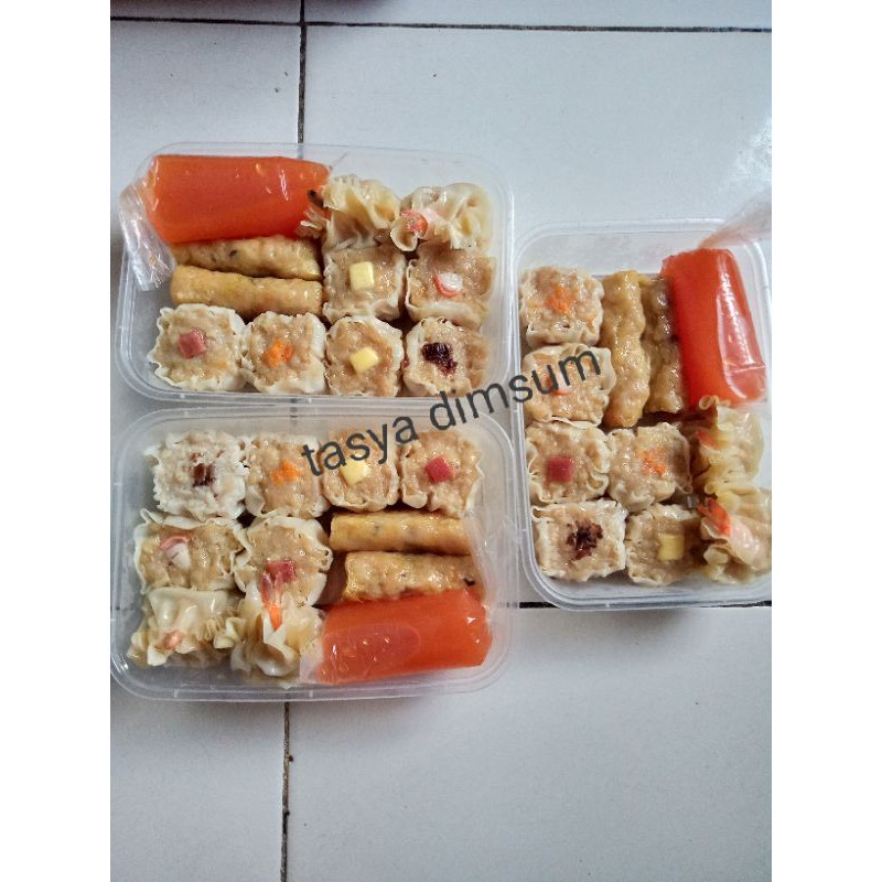 Jual Paket dimsum box mix lumpia | Shopee Indonesia
