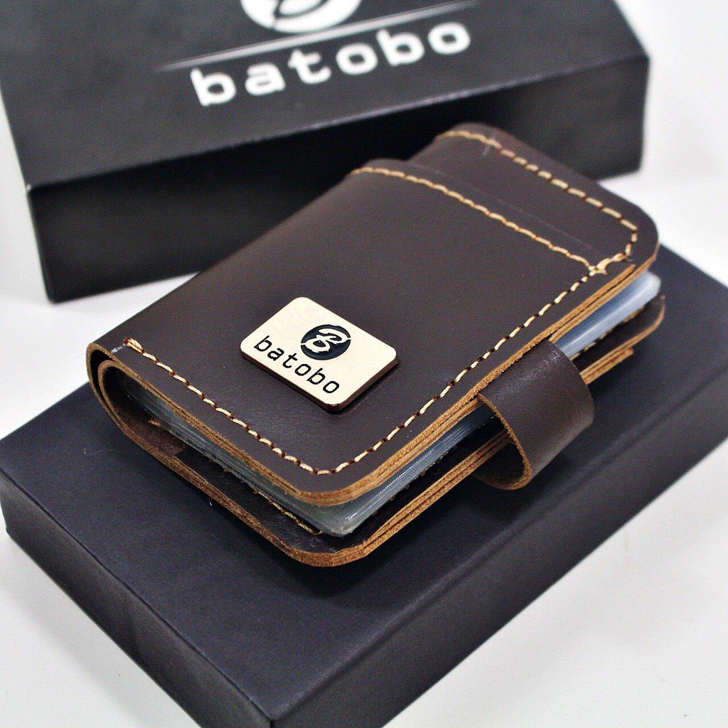 Jual Dompet B001496 Batobo Dompet Kartu Pria Kulit | Shopee Indonesia