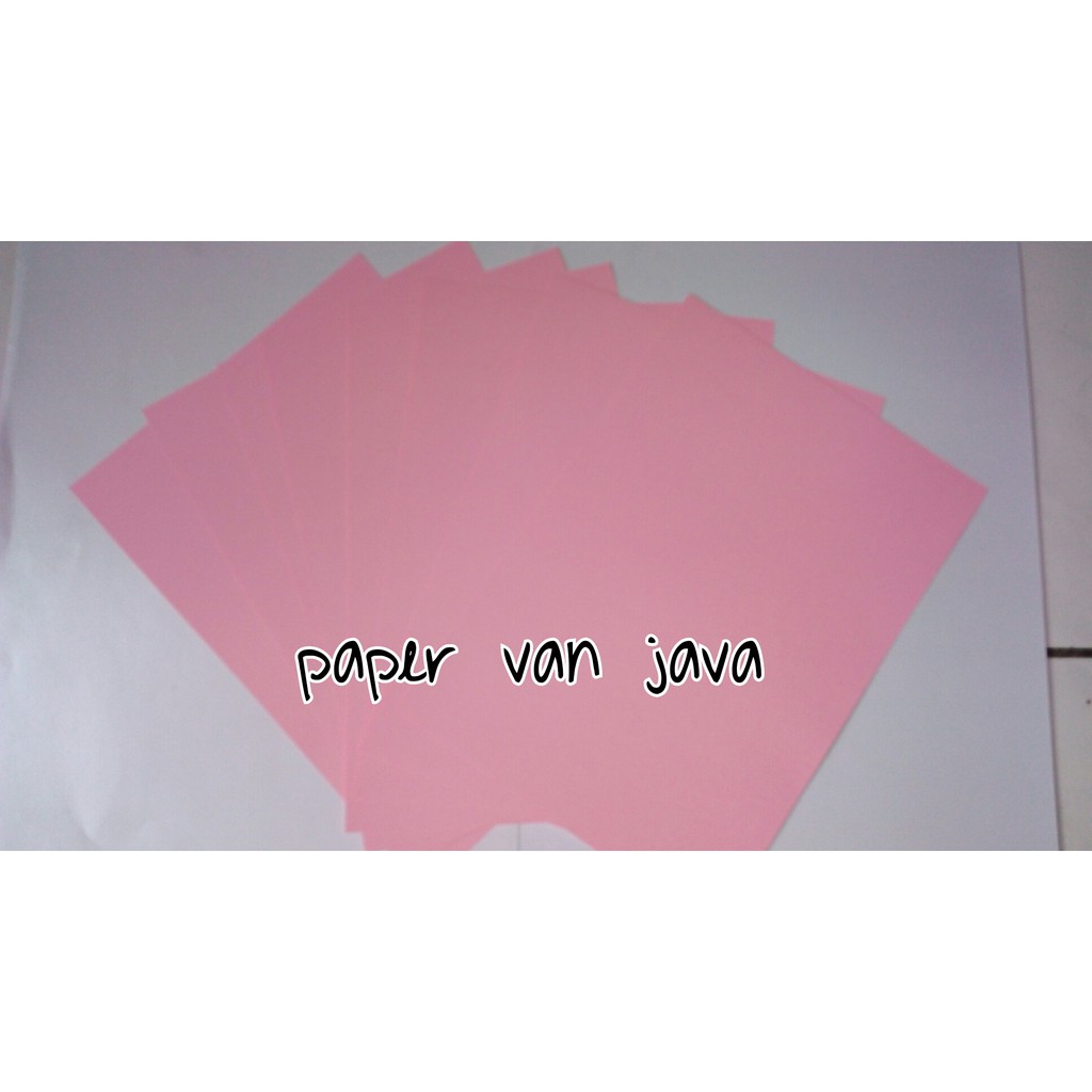 Jual Kertas Briefcard Pink A4 | Shopee Indonesia