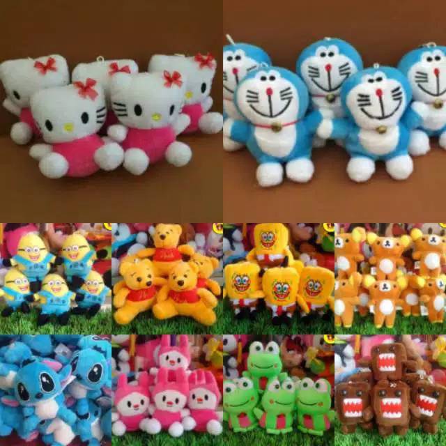Boneka capit gantungan kunci murah bebas pilih | Shopee Indonesia