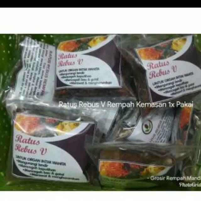 Jual Pack - Ratus V Rempah Rebus Sekali Pakai ( 1 Pack Isi 10 Bungkus ...