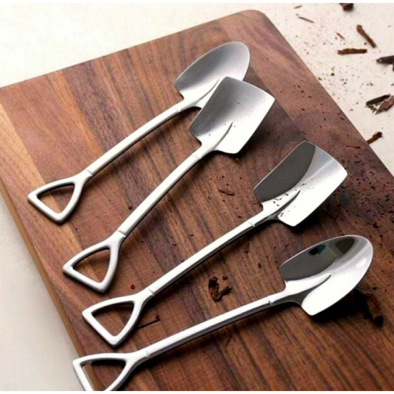 Jual Shovel Spoon/Sendok Stainless/Sendok Kue Estetik/Sendok Minimalis ...