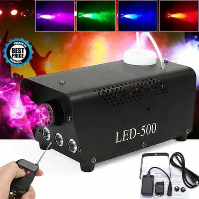 Jual Sale Alat Mesin Asap Panggung Dengan Lampu Led Stage Fogger Smoke ...