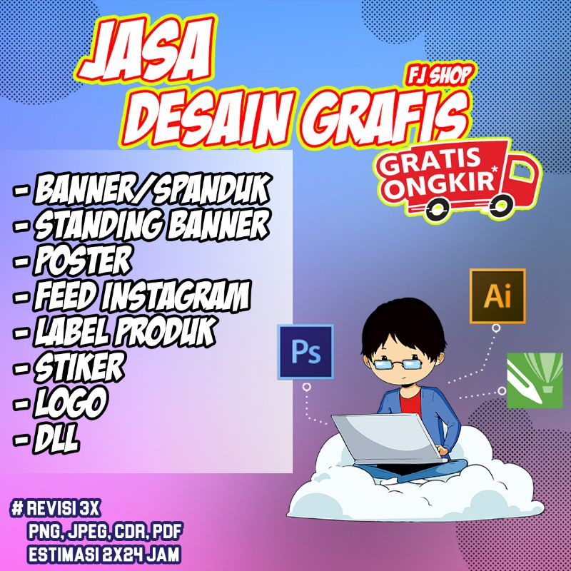 Jual Jasa Desain Grafis | Banner Spanduk Poster | Shopee Indonesia Jual Jasa Desain Grafis | Banner Spanduk Poster | Shopee Indonesia