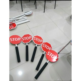 Jual Rambu lalu lintas stop / rambu stop untuk penyebrangan | Shopee ...