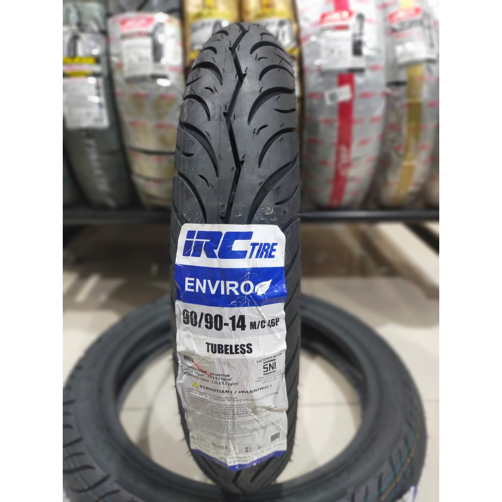 Jual Ban Motor Matic / IRC Enviro 90/90 Ring14 Free Pentil Tubles ...