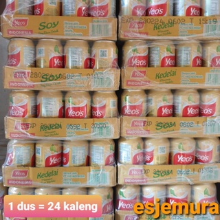 Jual Yeos Soy Bean / Soya Bean / Susu Kedelai per dus isi 24 kaleng ...
