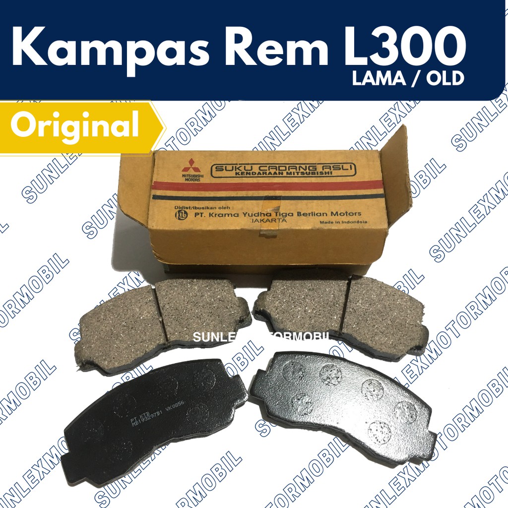 Jual ORIGINAL KAMPAS REM DEPAN / BRAKE PAD MITSUBISHI L300 LAMA MB193297B1 | Shopee Indonesia