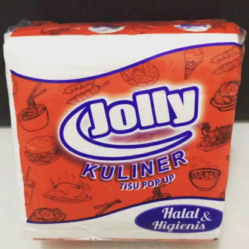 Jual Tisu TISSUE JOLLY POP UP tisu meja makan 200 sheet Murah ...