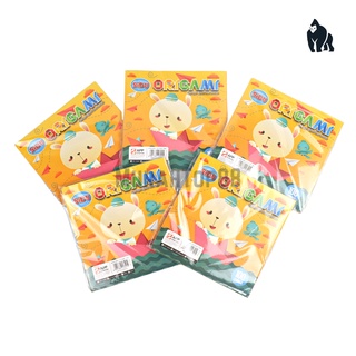 Jual Kertas Origami Besar 16x16 cm / Kertas Lipat Warna Sidu Sinar ...