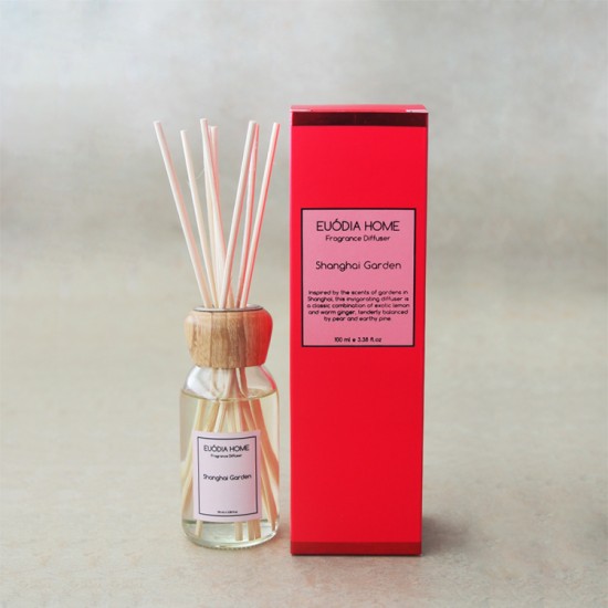 Jual Euodia Home Shanghai Garden Fragrance Diffuser 100 ml - Aromaterapi Pengharum Ruangan Reed ...