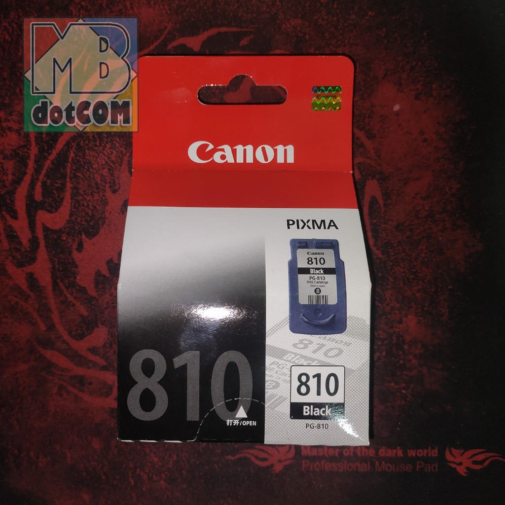 Jual Cartridge Canon Pixma 810 Black - Katrid Canon 810 Hitam - Katrid ...