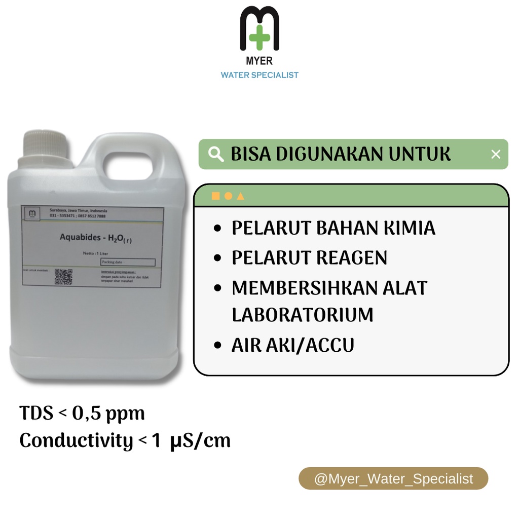 Jual Aquabides / Aquabides Teknis / Aquabidest / Aquades / Aquadest ...