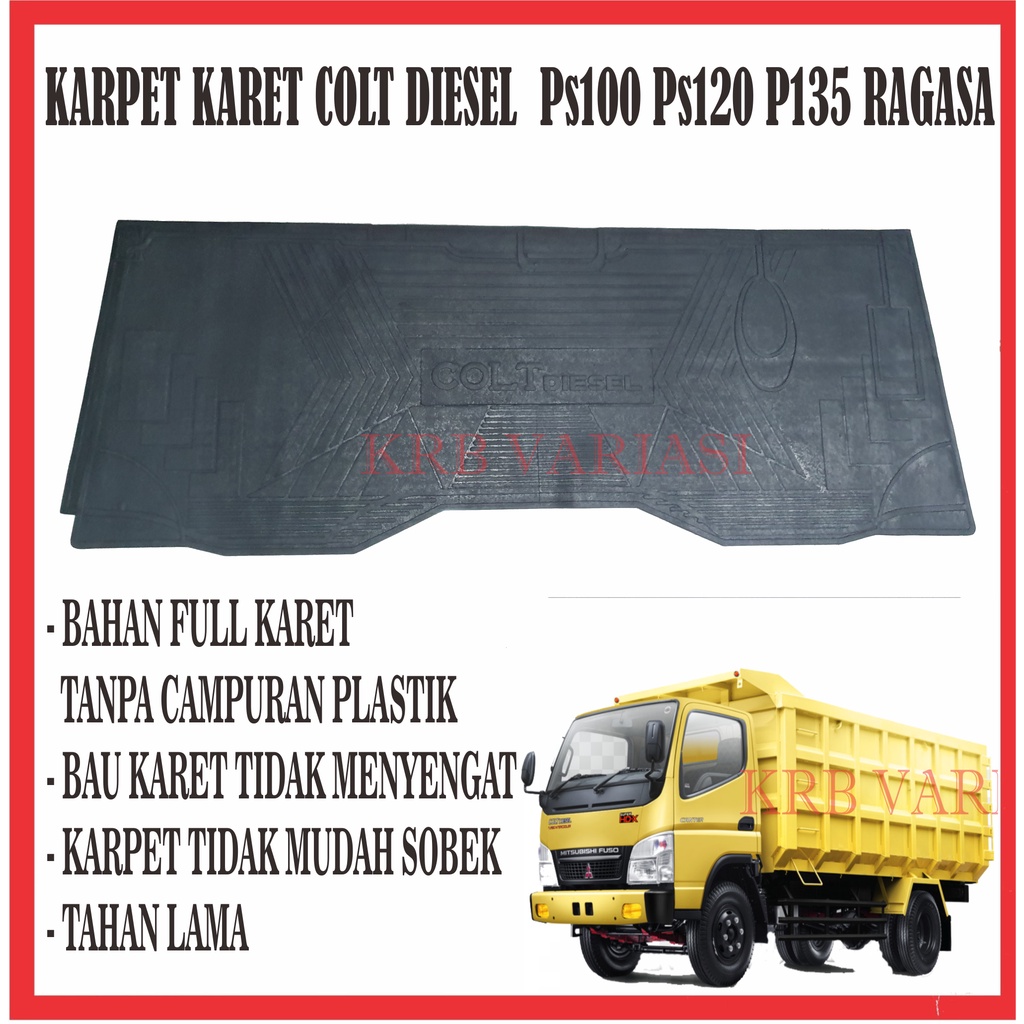 Jual Karpet Karet Mitsubishi Colt Diesel Canter PS10 PS120 PS135 RAGASA | Shopee Indonesia