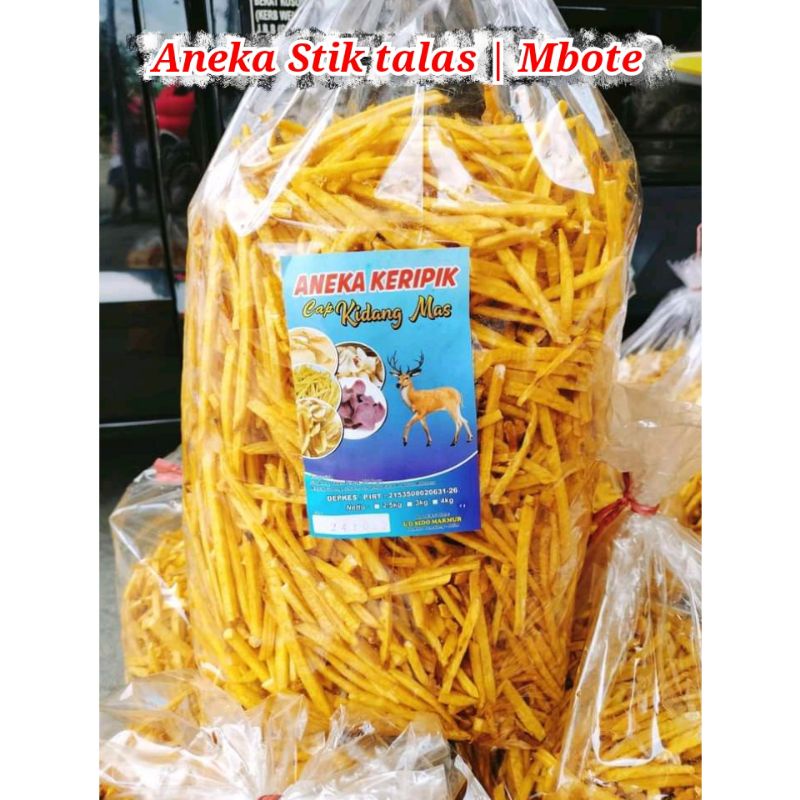 Jual STIK TALAS | MBOTE ENAK GURIH RENYAH 1 KG | Shopee Indonesia