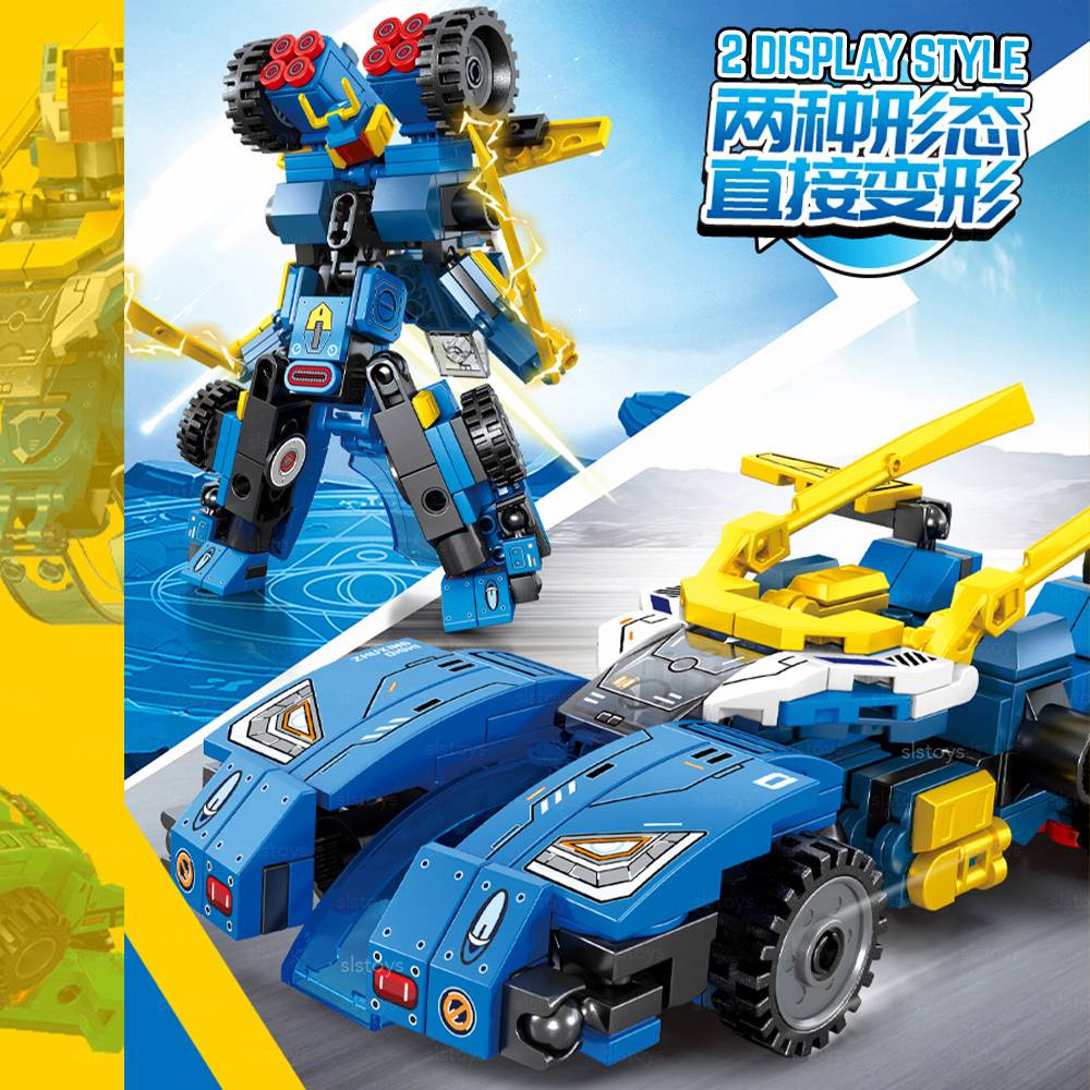 Jual Brick Sembo Block Transform Mecha Transformer Robot 4in1 | Shopee ...