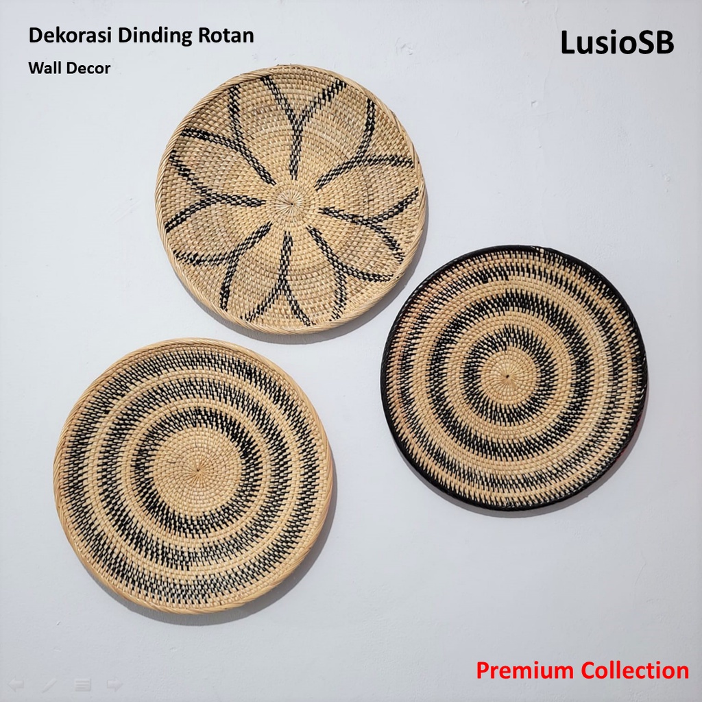 Jual Hiasan Dinding Rotan LusioSB Wall Decor Pajangan Dinding Dekorasi ...