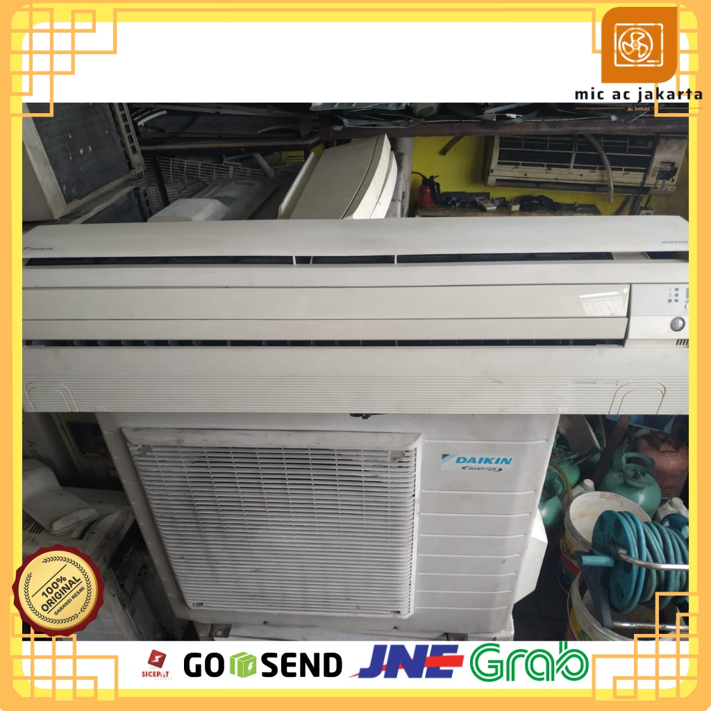 Jual AC Daikin INVERTER 2PK R 22 Thailand Second Bekas + Pasang ...