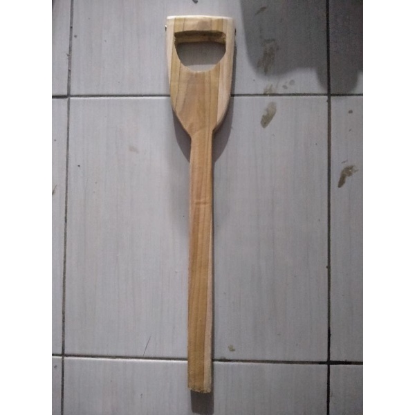 Jual gagang garpu kayu/pegangan garpu lencek tanah kayu jati | Shopee ...