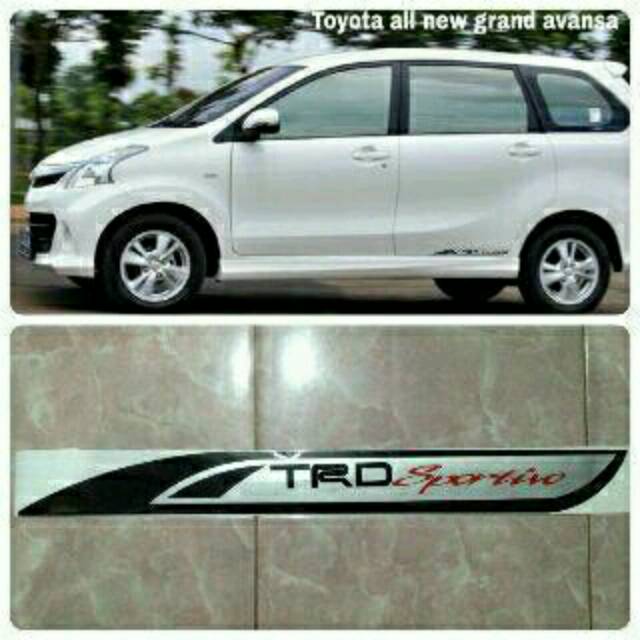 Jual Stiker Body Samping TRD Sportivo Grand All New Avanza Indonesia ...
