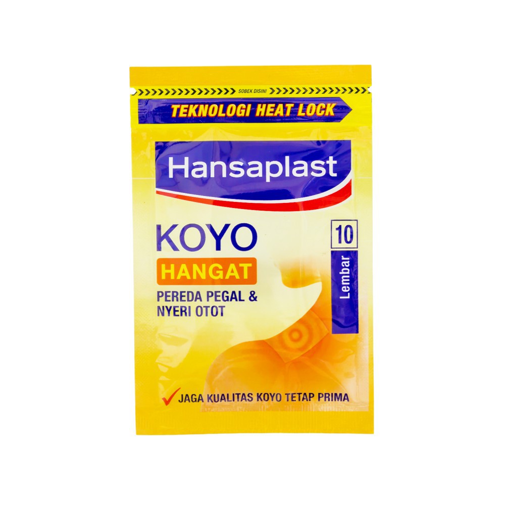 Jual HANSAPLAST KOYO HANGAT 1 SACHET ISI 10 LEMBAR | Shopee Indonesia Jual HANSAPLAST KOYO HANGAT 1 SACHET ISI 10 LEMBAR | Shopee Indonesia