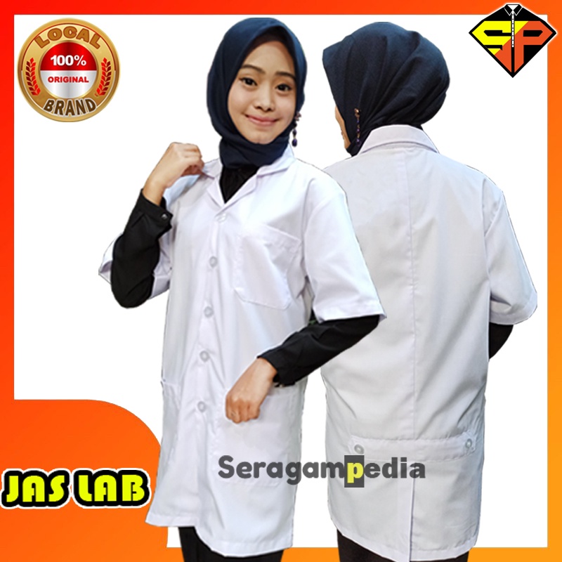 Jual Jas Lab / Jas Laboratorium / Baju Praktikum / Jas Lab Lengan ...
