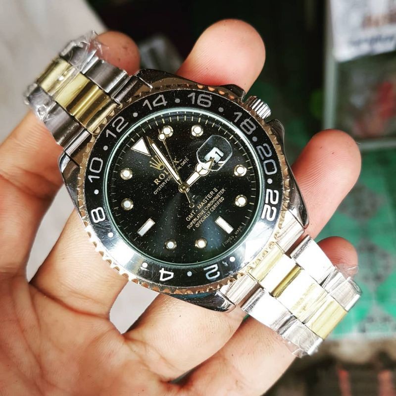 Jual JAM TANGAN PRIA ROLEX gagah | Shopee Indonesia