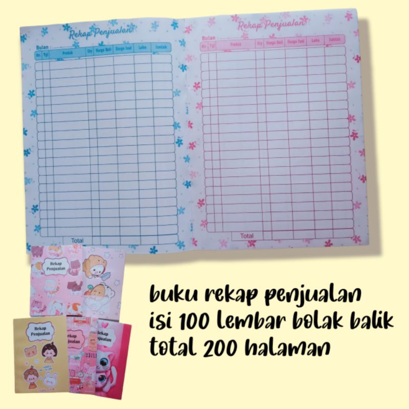 Jual BUKU REKAP PENJUALAN JUMBO | Shopee Indonesia