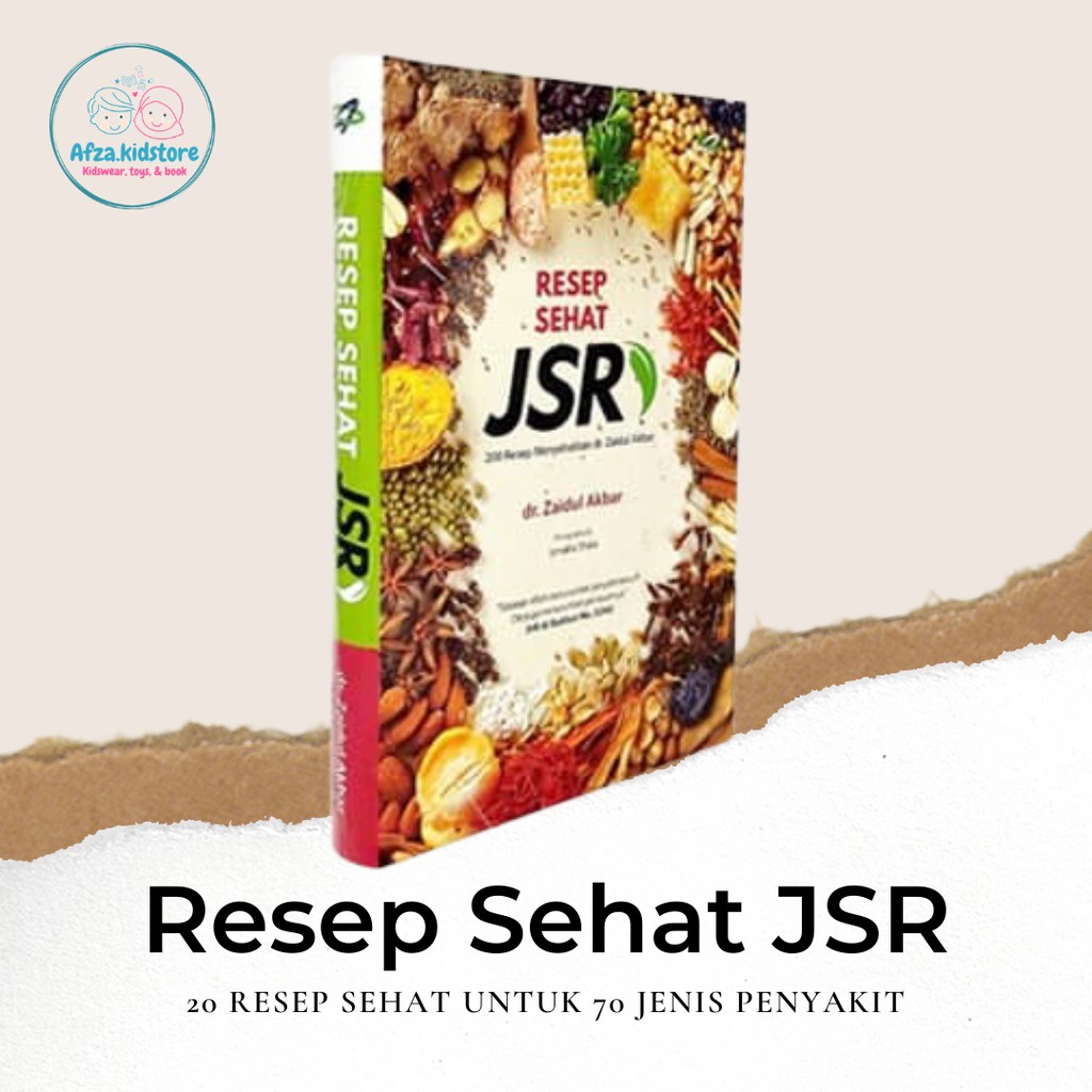 Jual Buku Resep Sehat JSR - Jurus Sehat Rasulullah - Dr. Zaidul Akbar | Shopee Indonesia