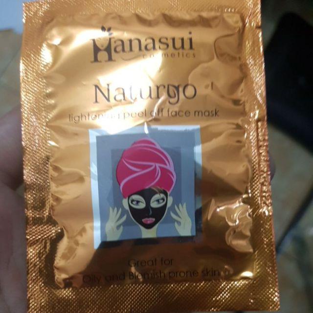 [MURAH]HANASUI NATURGO Masker Wajah/Hanasui GOLD Anti Aging Peel Off ...