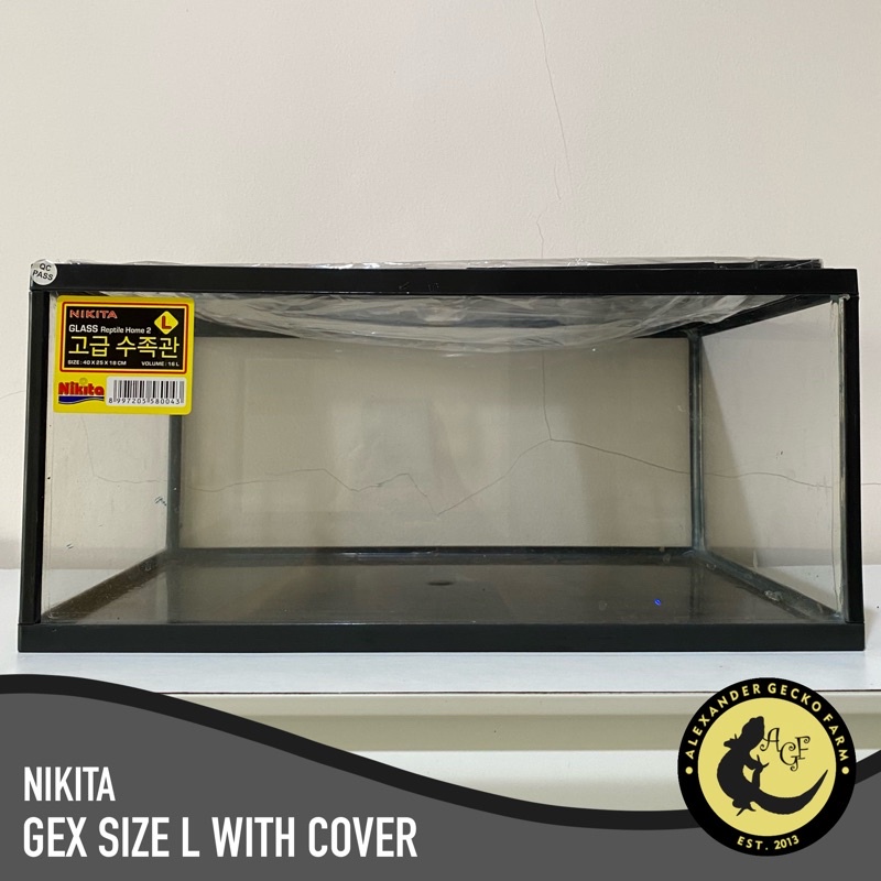 Jual Nikita Gex Size L With Cover / Aquarium / Akuarium / Kandang Akrilik / Tempat Pelihara ...