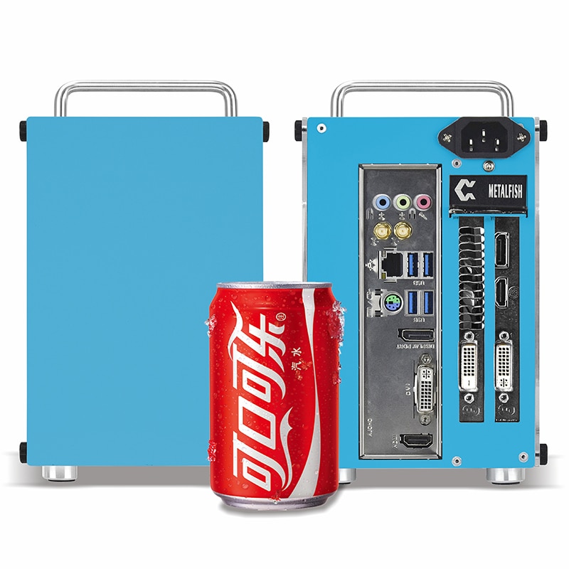 Jual PREORDER METALFISH T60 A4 Mini-ITX case gaming computer white ...