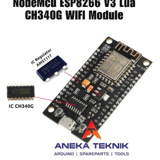 Jual Harga Bersahabat.. NodeMcu ESP8266 V3 Lua CH340G WIFI Module ...