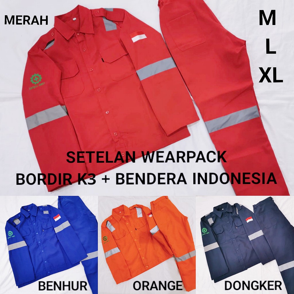 Wearpack safety model setelan baju + celana ATX / werpak / wearpak ...