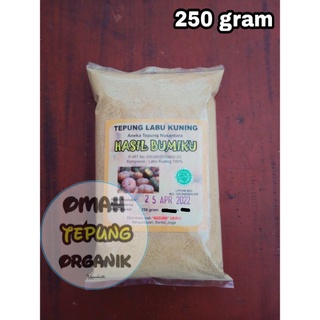 Jual Tepung Labu Kuning kemasan 250 gram/pumpkin powder organic 250 ...
