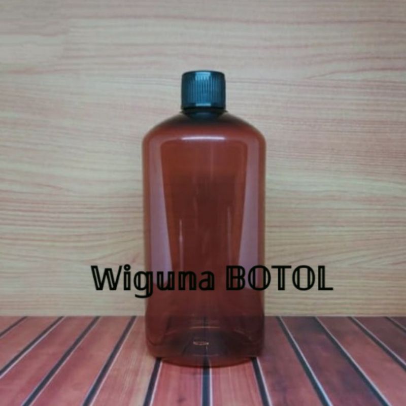 Jual Botol 500ml Amber Tutup Ulir / Botol 500ml Coklat Tutup Ulir Plastik | Shopee Indonesia