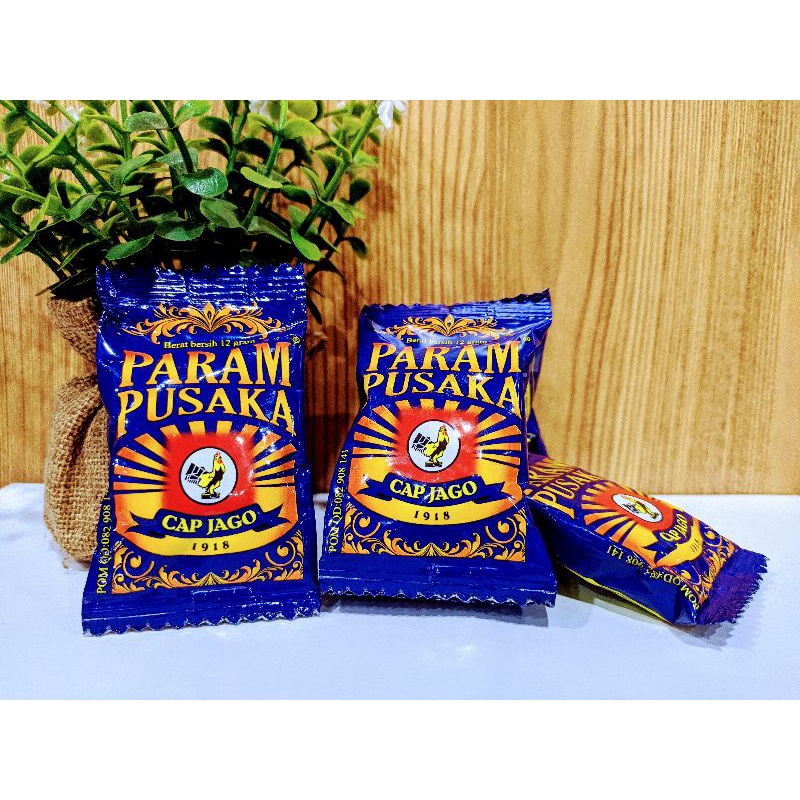 Jual Param Pusaka Cap Jamu Jago ( Isi 10 Sachet) | Shopee Indonesia