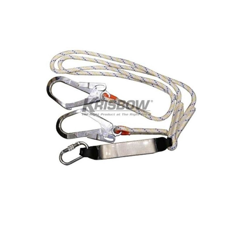Jual KRISBOW Tali Pengaman / Safety Belt / FALL ARREST ROPE W/2 LANYARD ...