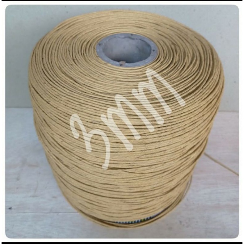 Jual Tali Paper Bag 3 mm warna coklat per 50 meter | Shopee Indonesia