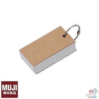 Jual MUJI - Word Cards - Key Ring Memo Block - Flashcard - 1pcs ...