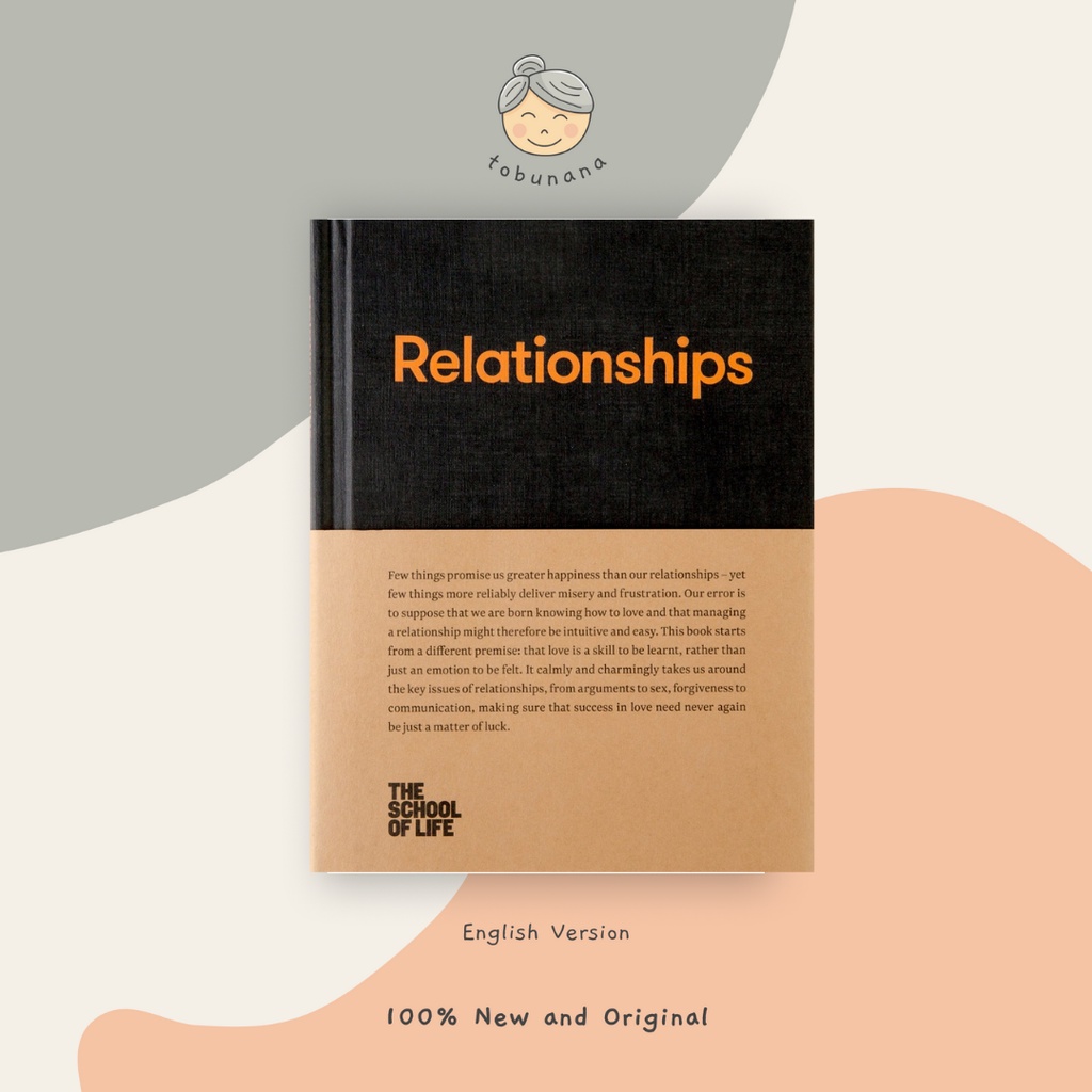 Jual Buku Import The School of Life Relationships (Original English ...