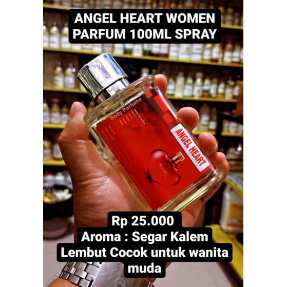Jual PARFUM ANGEL HEART FOR WOMEN AROMA WANITA PARFUM TAHAN LAMA PARFUM ...