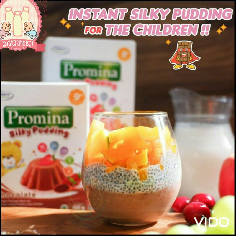 Jual Promina Silky Pudding 100gr | Snack Makanan Bayi | Cemilan Anak I ...