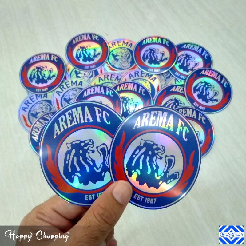 Jual Stiker Logo AREMAFC Hologram Anti Air Murahh | Shopee Indonesia