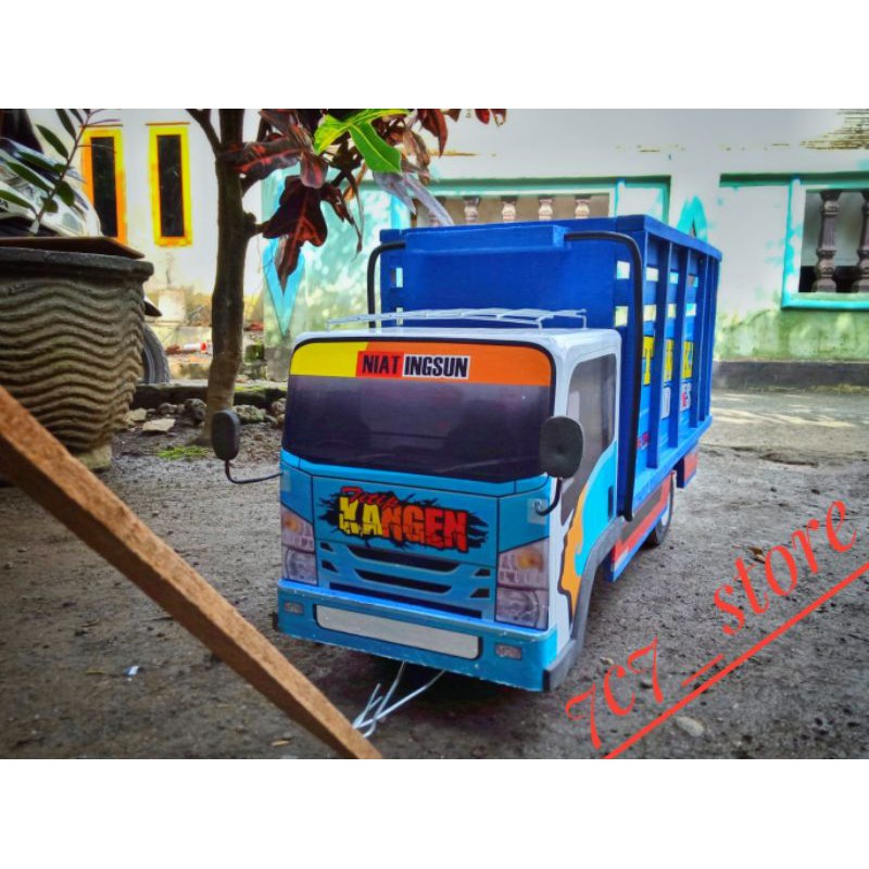 Jual Miniatur Truk Oleng Kayu jumbo | Shopee Indonesia