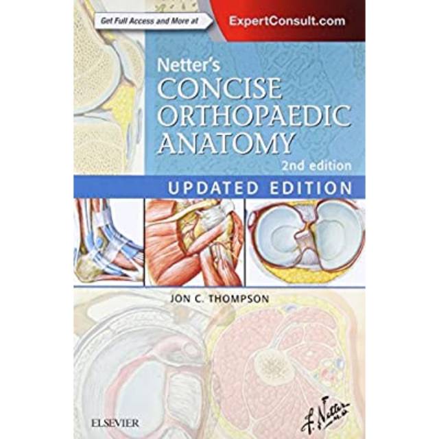Jual (ORIGINAL BOOK) Netter's Concise Orthopaedic Anatomy 2nd Edition Updated Edition Indonesia ...
