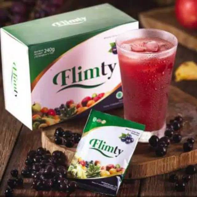 Jual FLIMTY / MINUMAN DIET / PELANGSING / Flimty 1 BOX ISI 16 SACHET ...
