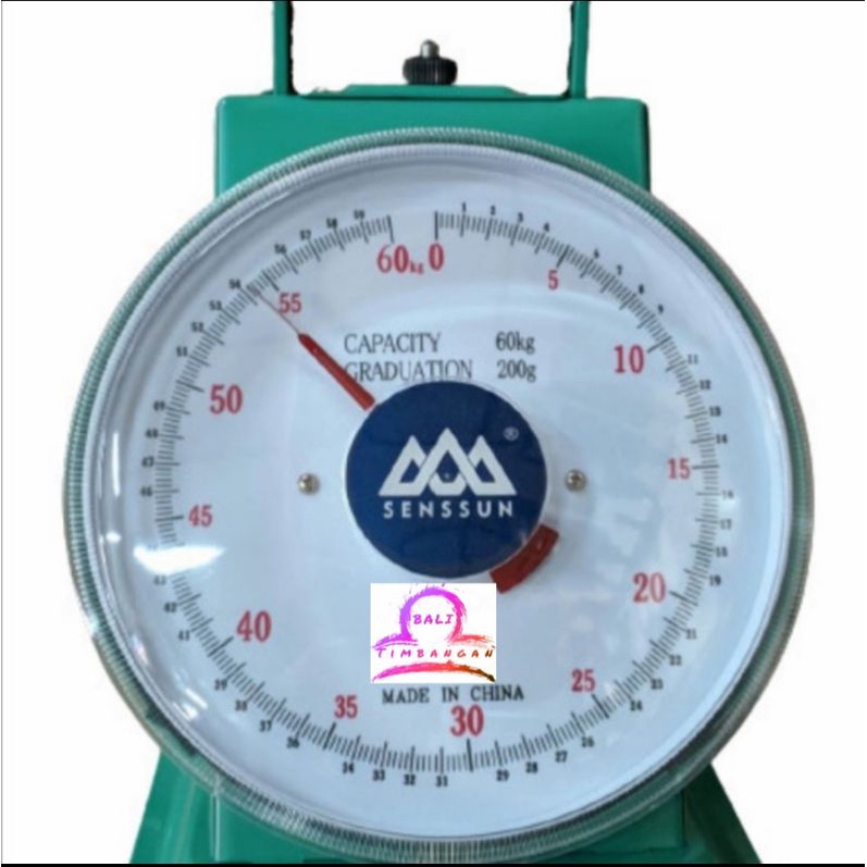 Jual Timbangan Duduk Manual Jarum 60Kg Senssun Laundry SP 60 Kg | Shopee Indonesia